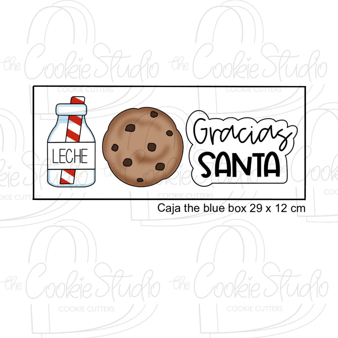 Set Cortadores de Galletas Galletas Para Santa (3 Piezas) – Thecookiestudio