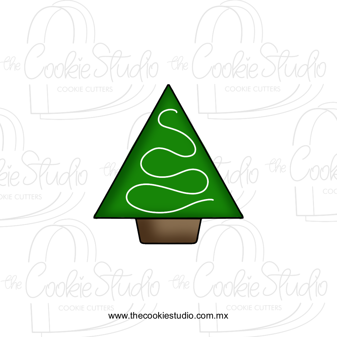Cortador de Galleta Pino Triangular – Thecookiestudio